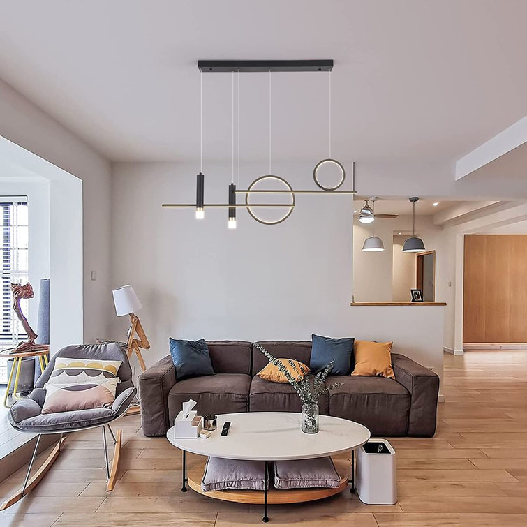Linear pendant lighting dining room store
